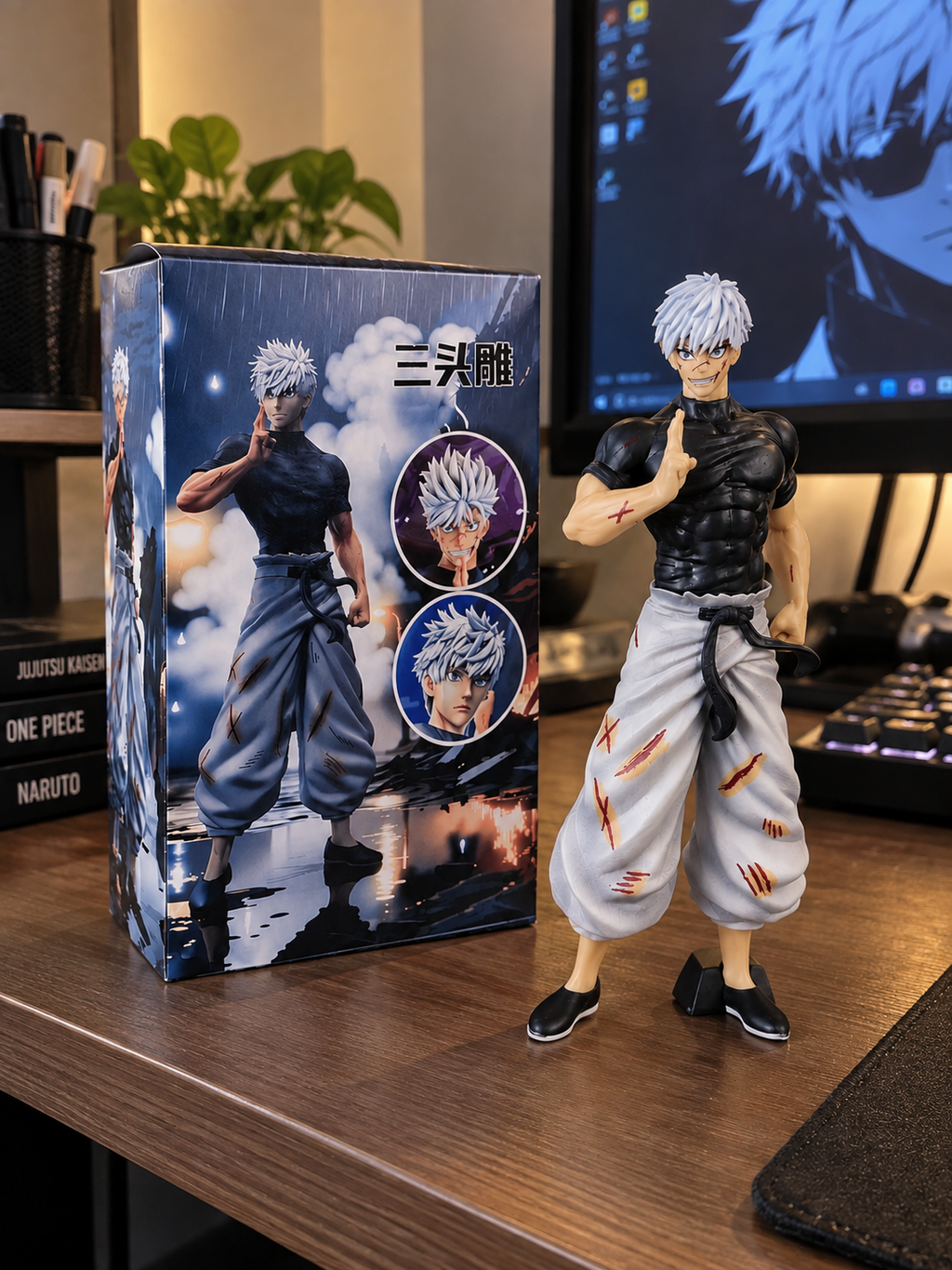 Jujutsu Kaisen Gojo Satoru Anime Figure – 23cm – oldjutsu